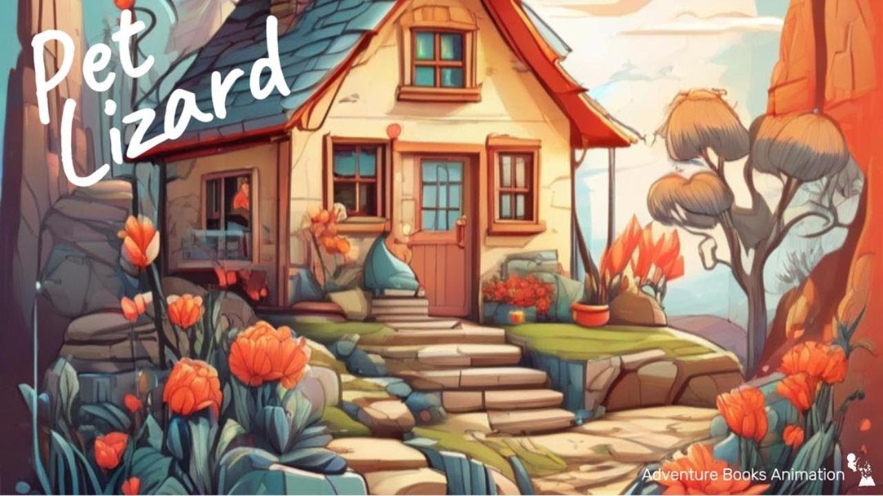 📖Pet Lizard-Animated Story for Kids! - Animated Read Aloud Kids Books ...