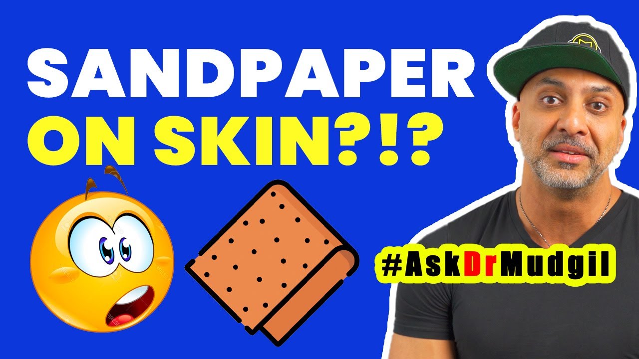 SANDPAPER ON SKIN?!? - YouTube