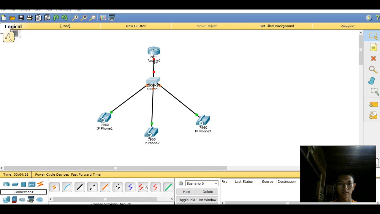 Buat layanan PBX sederhana di Cisco Packet Tracer - YouTube