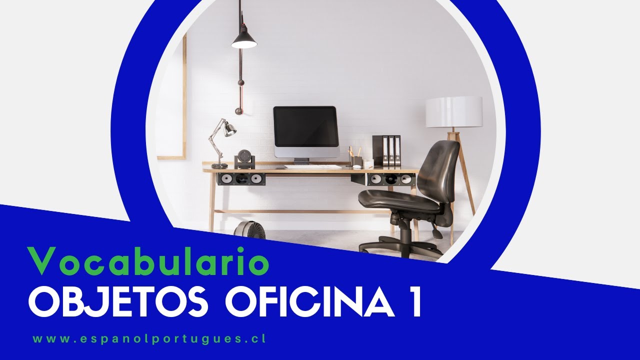 Vocabulario español – objetos de oficina - pronunciación - YouTube