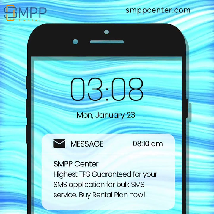 Highest TPS Guaranteed for your SMS application for bulk SMS service - YouTube