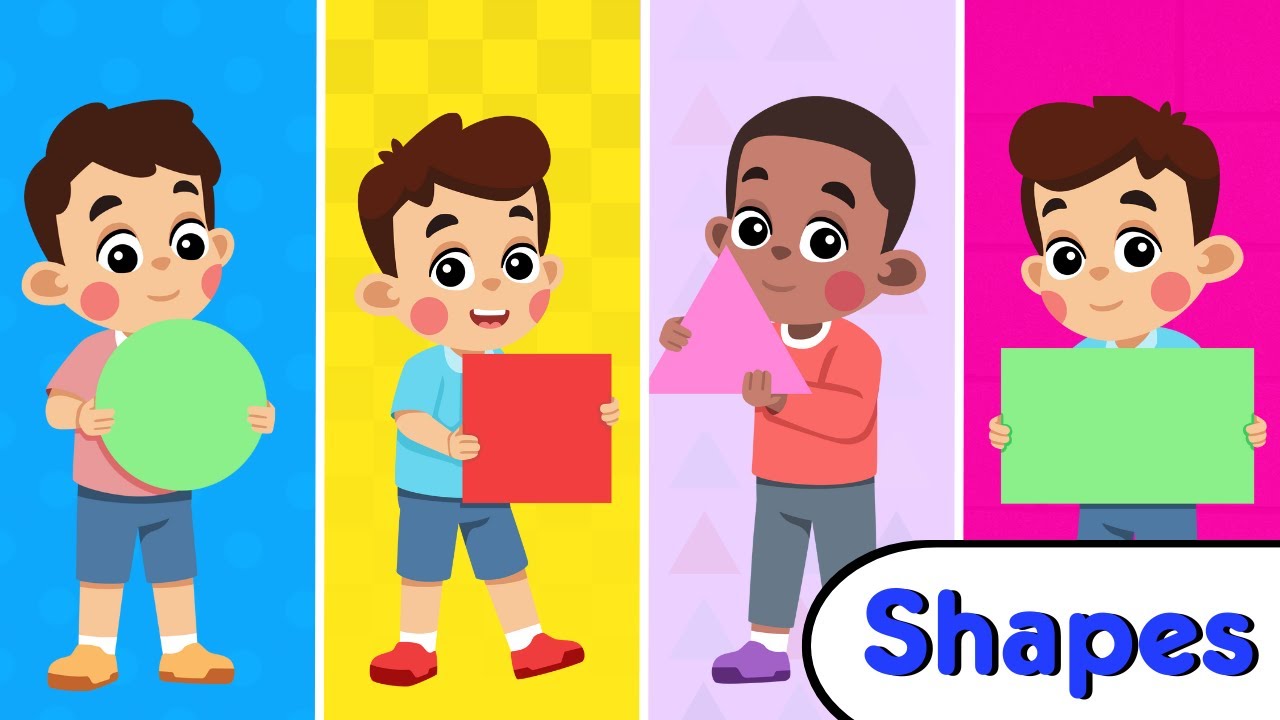 Learn Shapes for Kindergarten | Educational Video | Fun and Easy Shapes ...