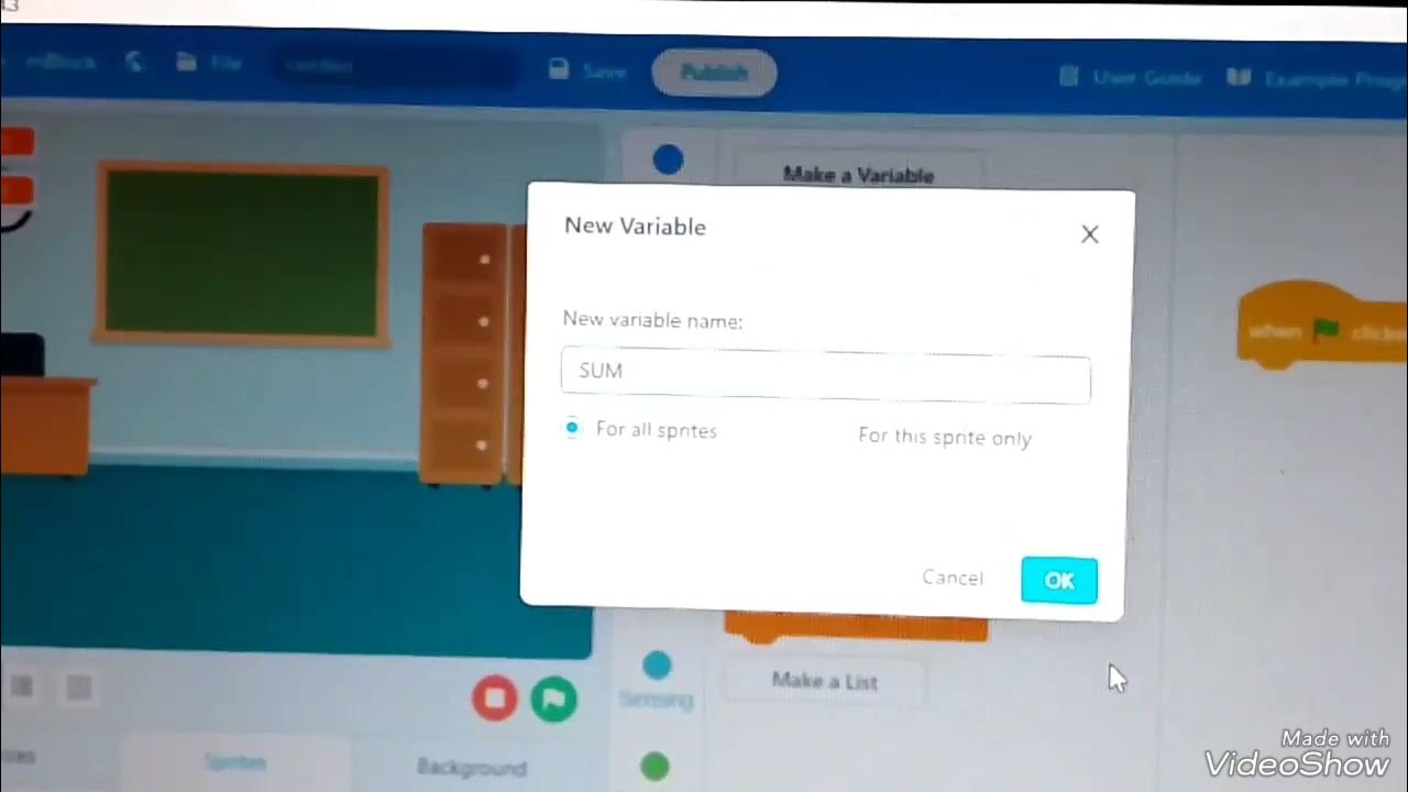How to add two numbers in Scratch Programming - YouTube
