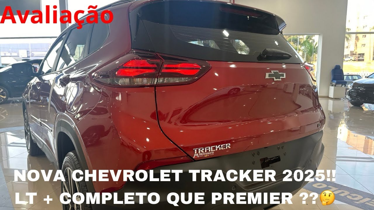 NOVA CHEVROLET TRACKER 2025!! - YouTube