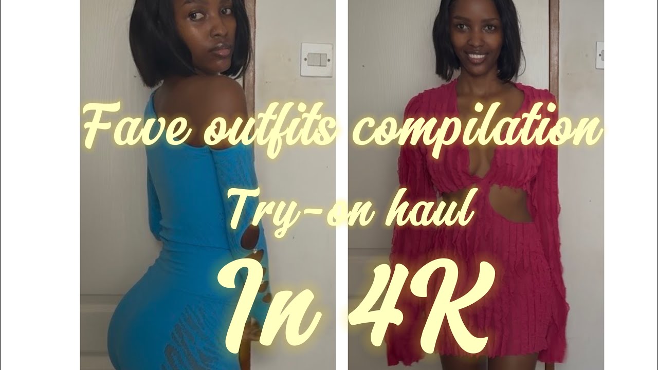 SHEIN Try-on haul In 4K part 2| My Fave outfits compilation | Masa ...