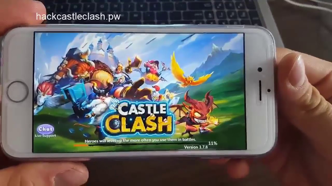 Castle clash hack-unlimited gold-gems and mana (100% working) 2017 - YouTube