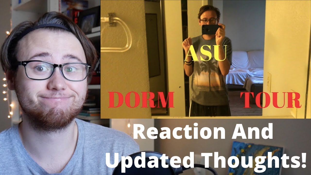 Reacting to my ASU University Towers Dorm Tour - My Most Viewed Video ...