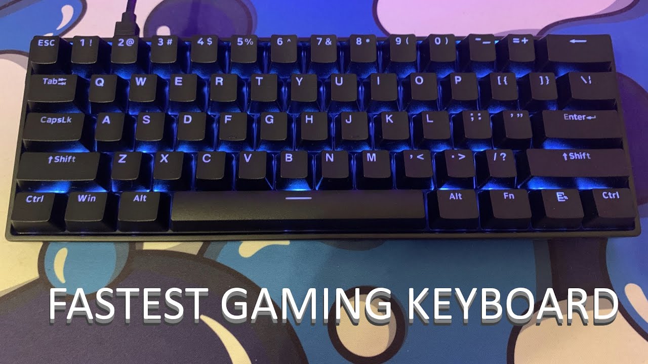 Unboxing the fastest gaming keyboard | AKKO 3061s HE @akkogear - YouTube