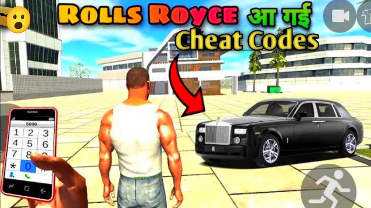 ROLLS ROYCE CHEAT CODE | Indian Bike Driving 3D ( New Update ) - YouTube