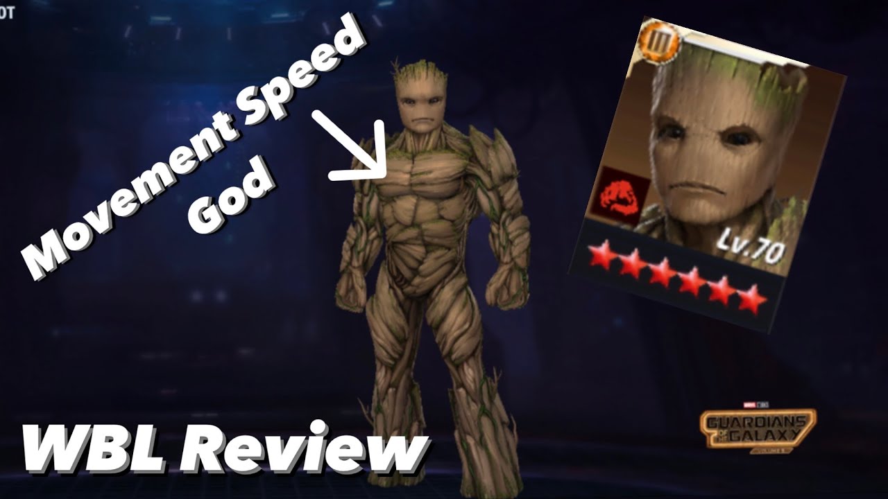 Groot New T3 WBL Review!!! - Marvel Future Fight - YouTube