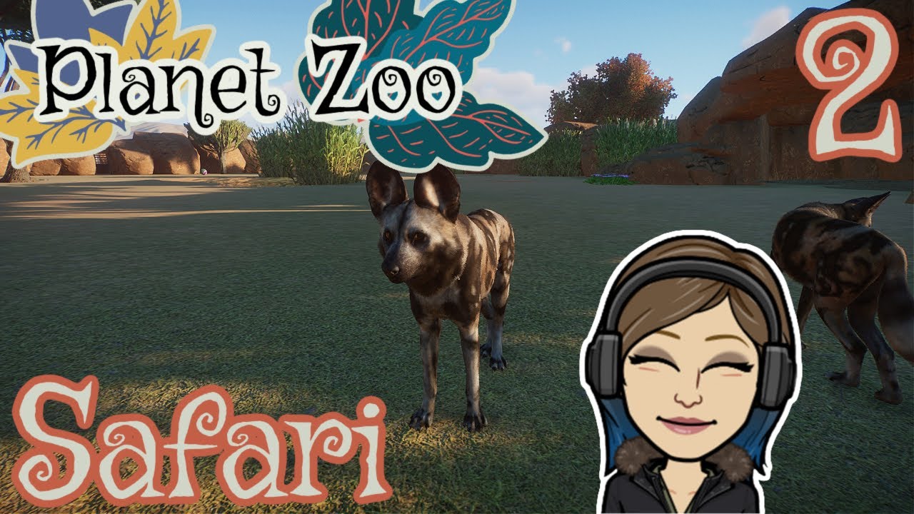 Planet Zoo : Safari Zoo - WELCOMING WILD DOGS! 🐕 : Episode #2 - YouTube