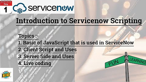 Path 4 :-Server Side Scripting (ServiceNow Development Scripting series) - YouTube