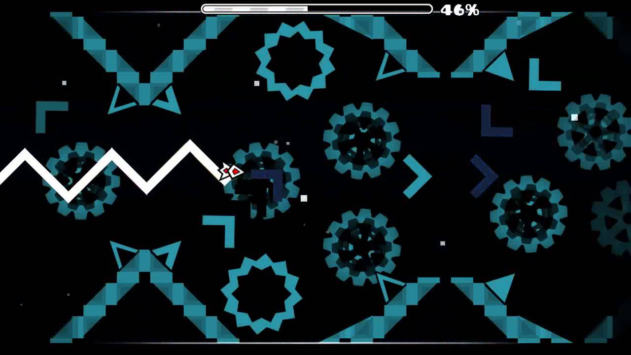 Geometry Dash Sonic Wave Easy - YouTube