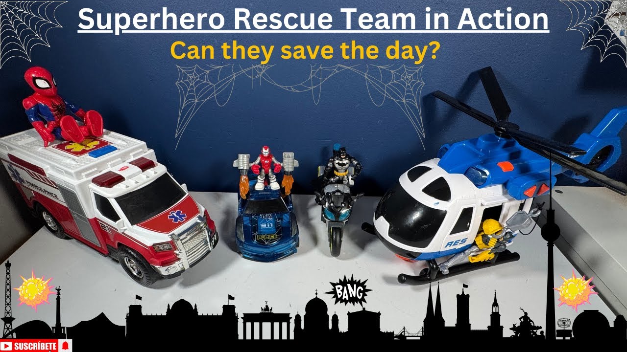Super Hero Rescue Mission! - YouTube