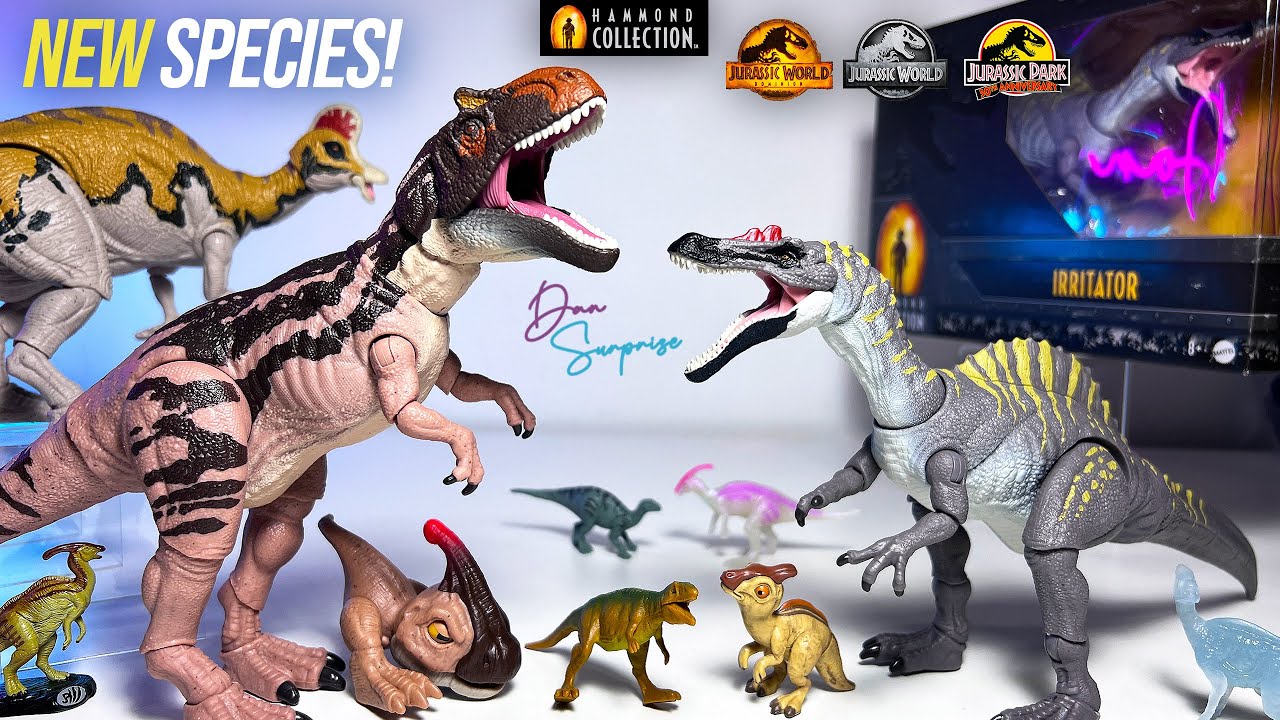 NEW SPECIES! Irritator, Metriacanthosaurus, Corythosaurus! Jurassic ...