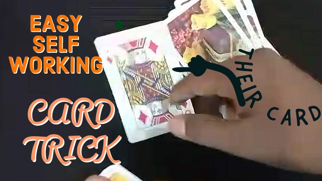 Easy Card Magic Self Working Card Trick Youtube