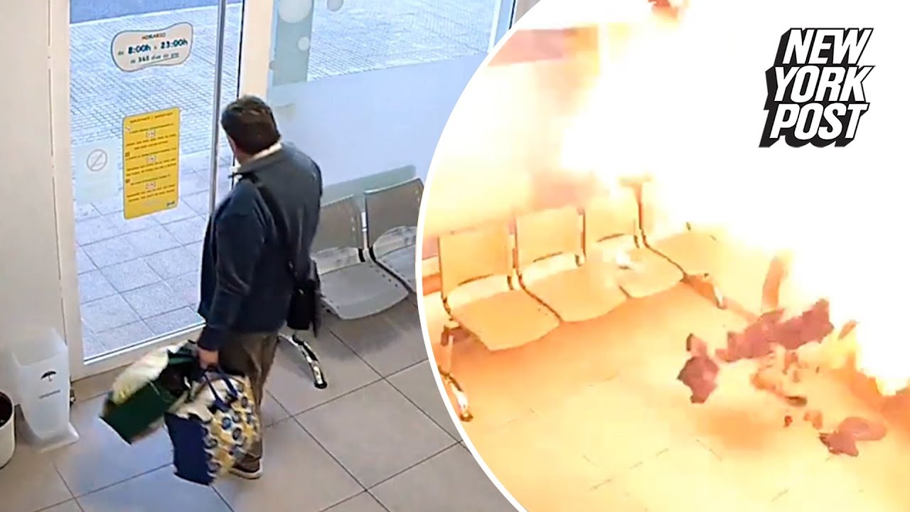 WATCH: Unsuspecting Man Narrowly Escapes Laundromat Explosion | New ...