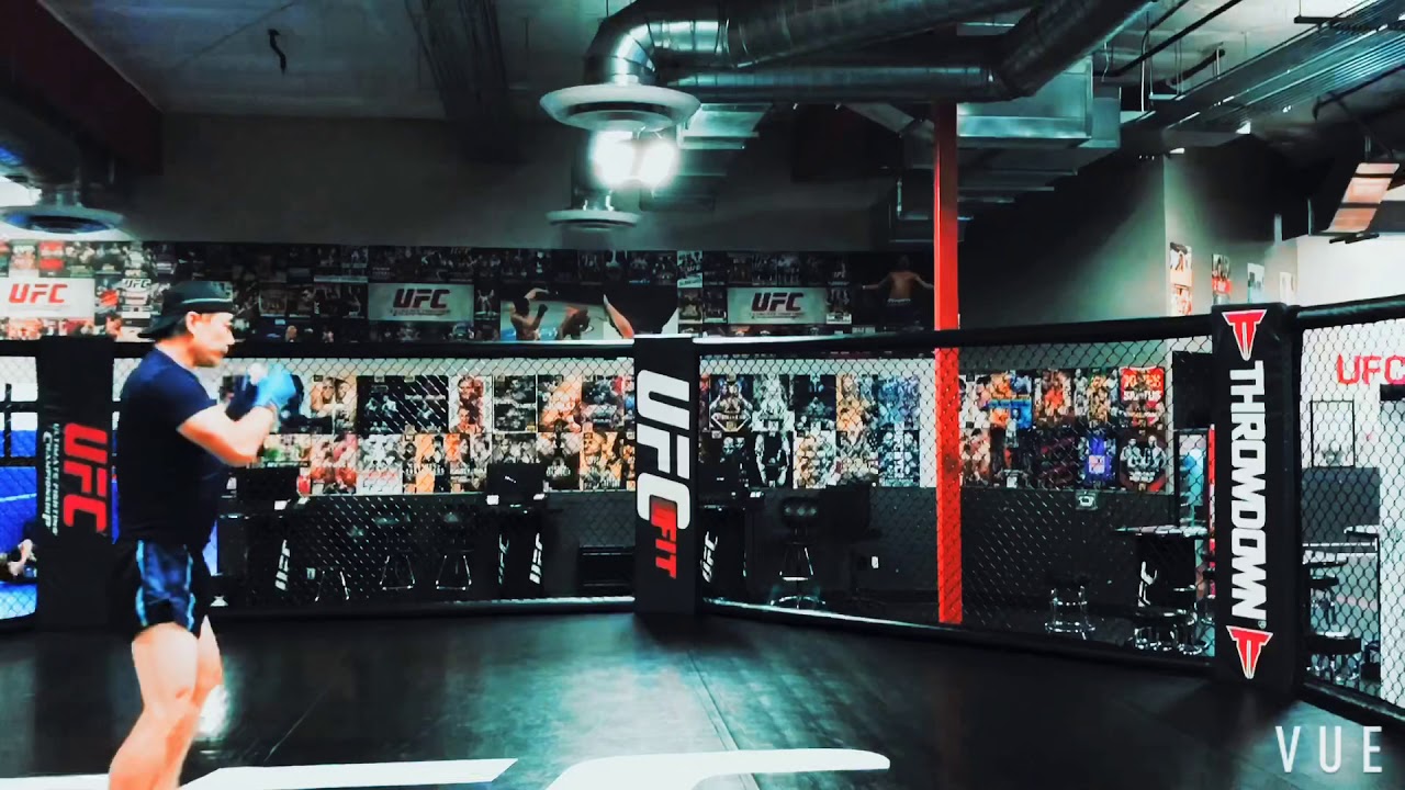 Training @UFC gym - YouTube