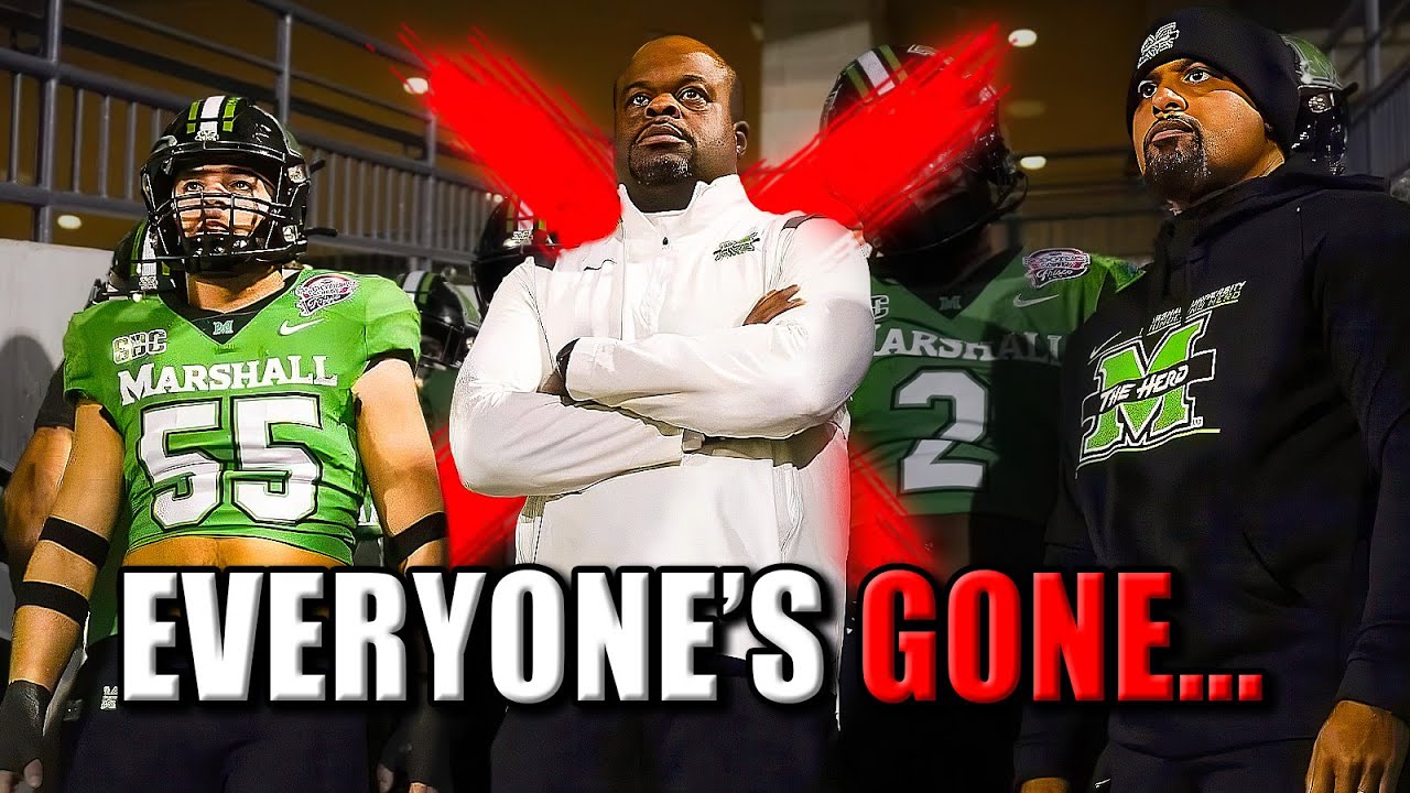 MARSHALL ENTIRE FOOTBALL TEAM TRANSFERED OUT - YouTube