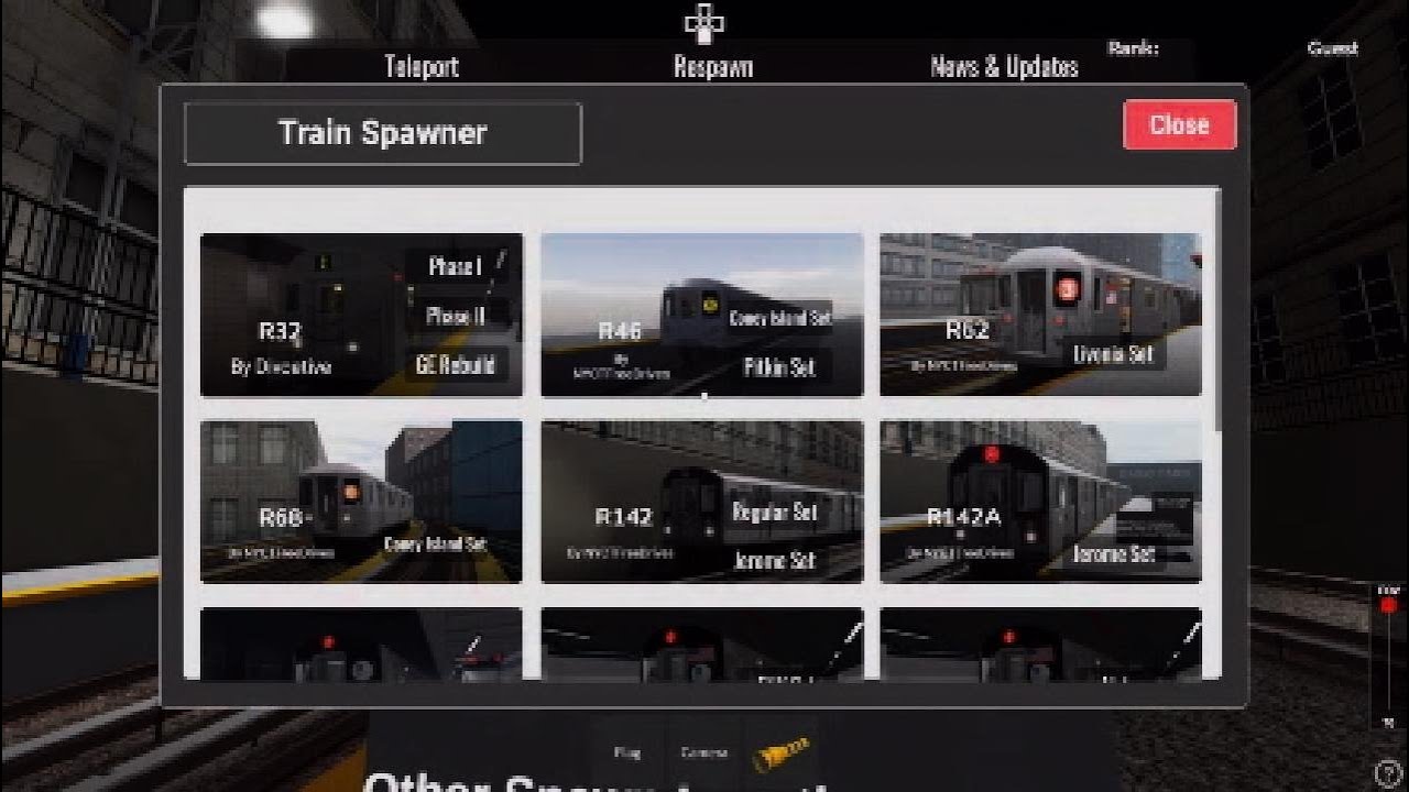 NYC Subway Train Testing on The New Open BVE For Consoles(PS5) - YouTube