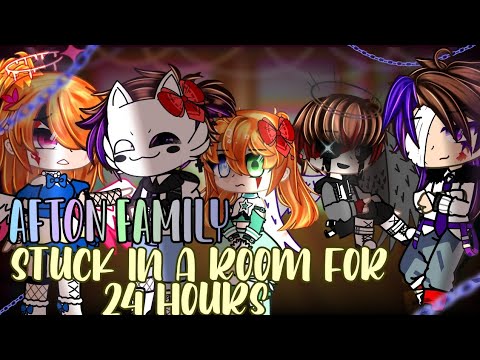 Afton Family stuck in a room for 24 hours⛓ | Part 1 | New AU | Not Original | fnaf | Picka_Clara