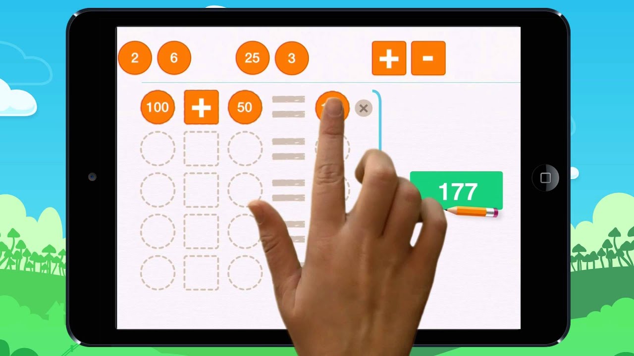 Moving the numbers and operations to hit the target. Example 2 - YouTube