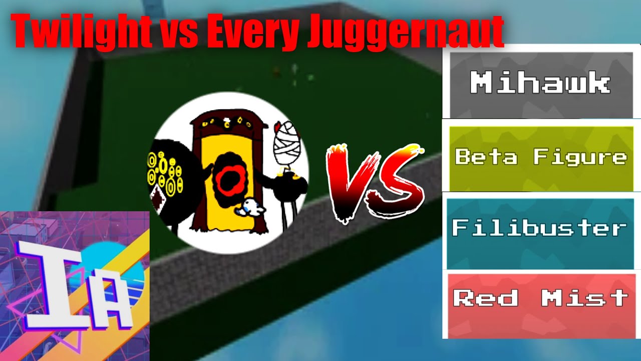 Twilight vs All 4 Juggernauts | Item Asylum Roblox - YouTube