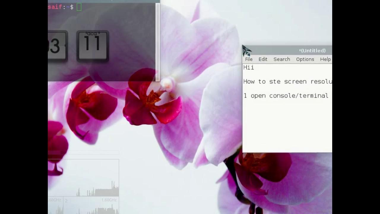 How to set Linux Display Resolution- How to fix unsupported screen resolution in Linux - YouTube
