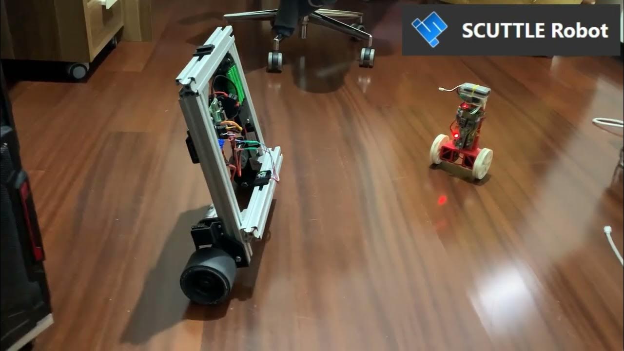 SCUTTLE Self Balancing Robot v3 - YouTube