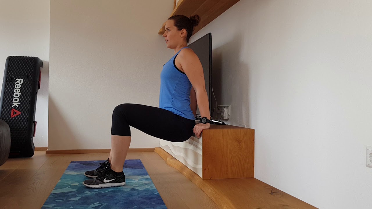 Trizeps Dips - YouTube