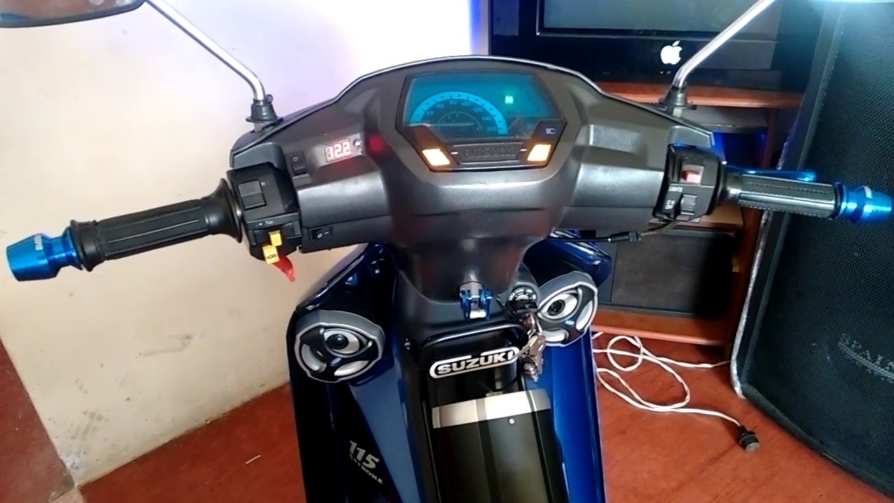 SUZUKI VIVAX 115 CON SONIDO MP3 - YouTube