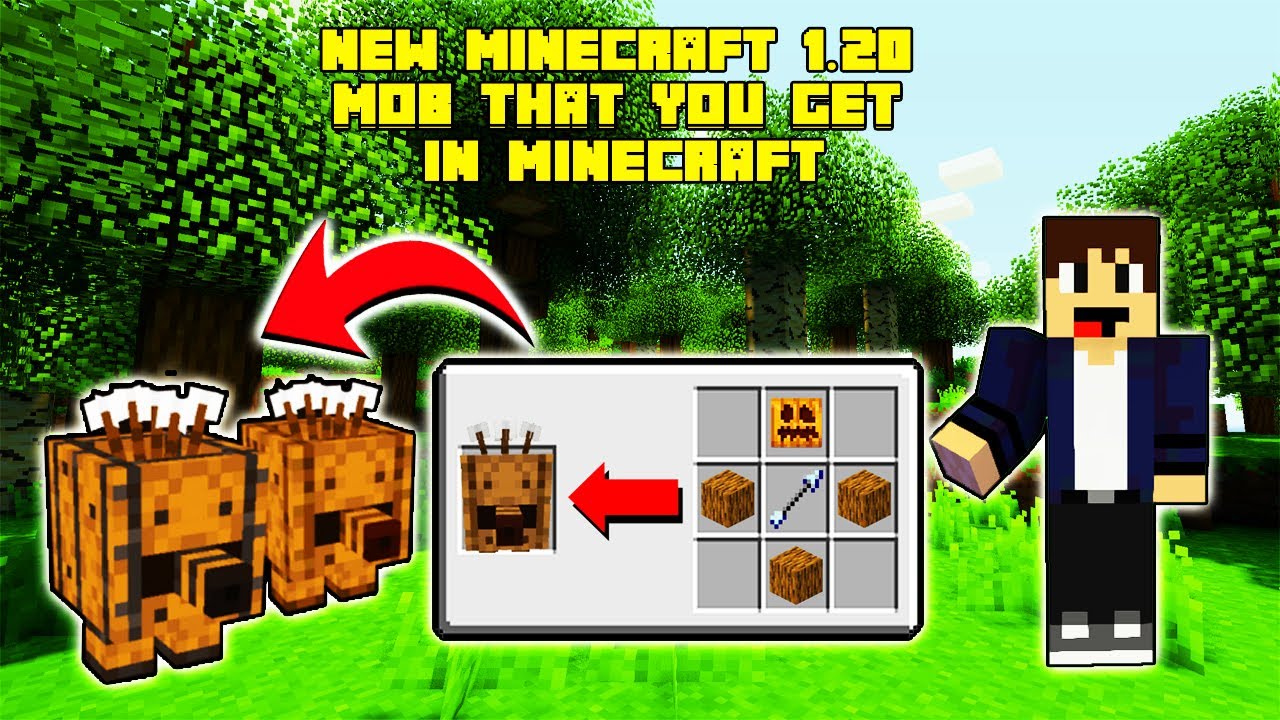 New Minecraft 1.20 Mobs that you get in minecraft | Minecraft 1.20 ...