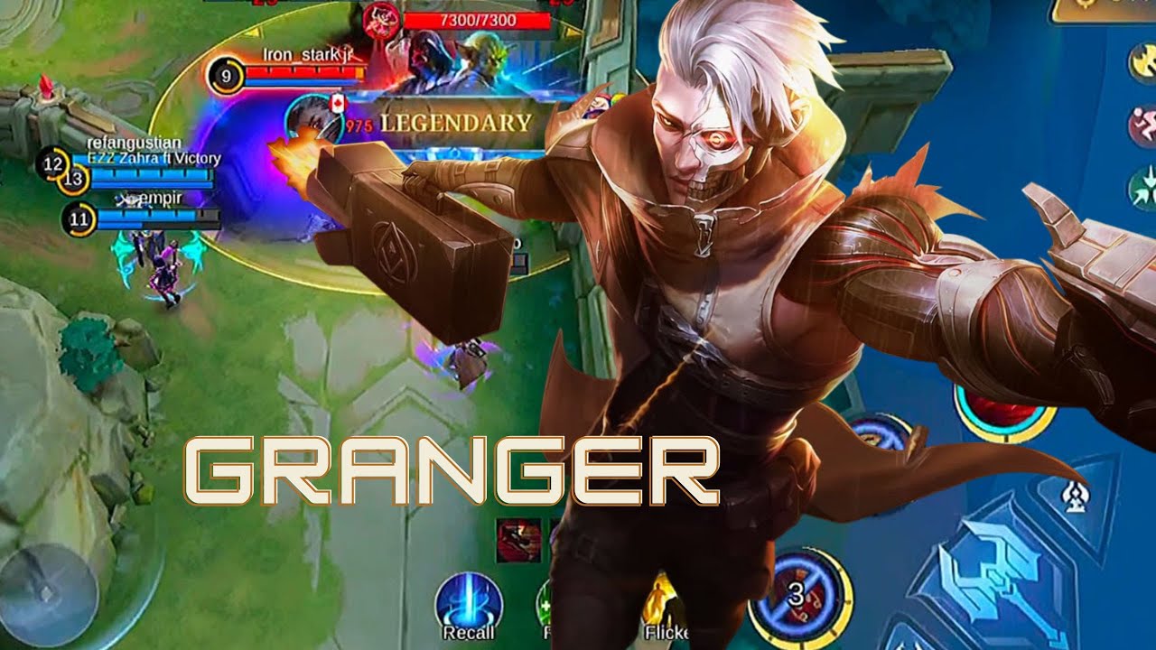 GRANGER ONE OF MY FAVORITE CHARACTER | GAMEPLAY | SOLO PLAYER | MOBILE ...