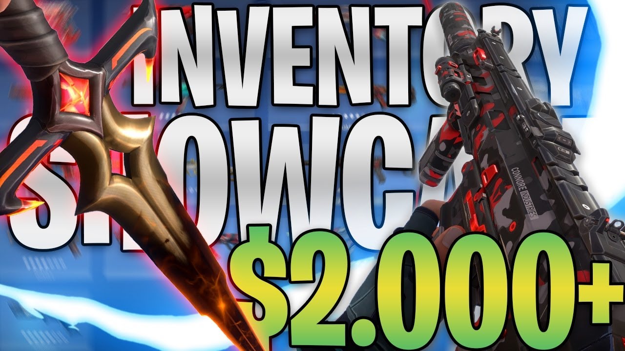 FULL VALORANT INVENTORY SHOWCASE ($2.000+) - YouTube