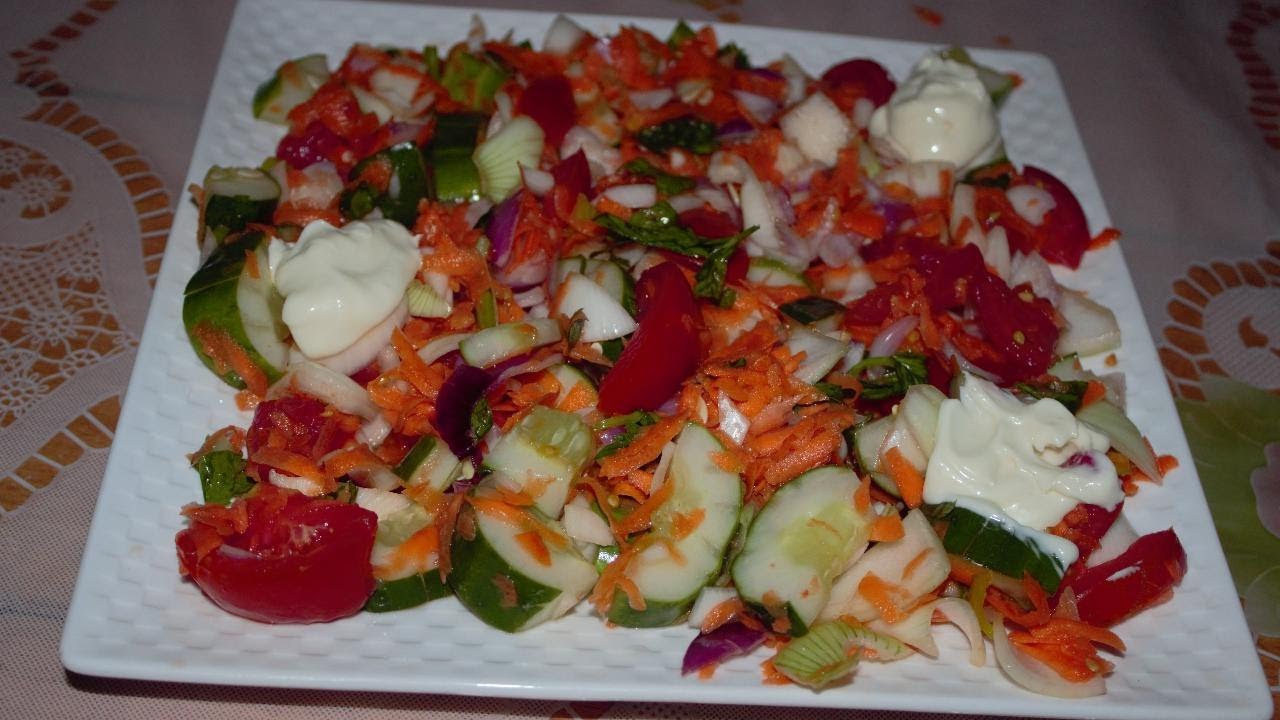 Guteka/Karibu dutegure salade ya gacumbere iryoshe birenze urugero ...