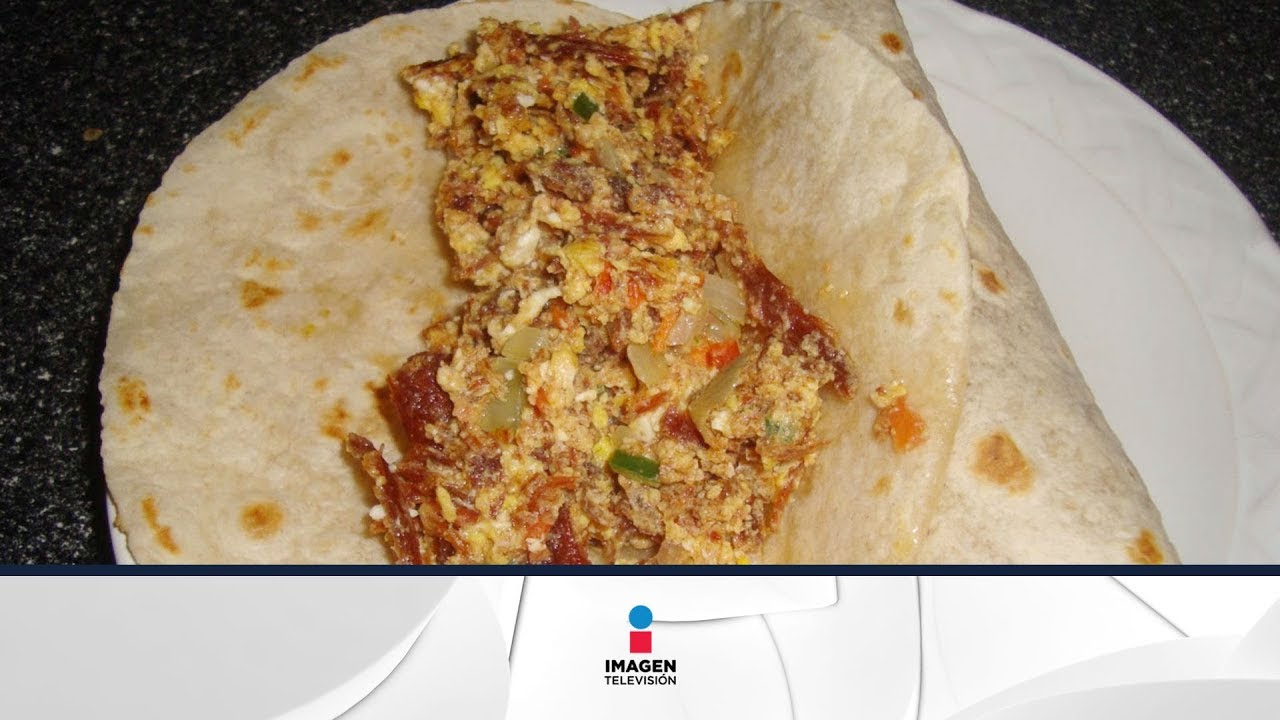 Receta de machacado con huevo. Receta de achacado / Cocinado con ...