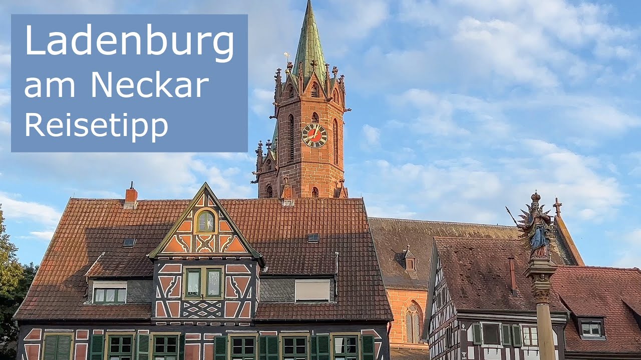 Ladenburg am Neckar - denkmalgeschützte Altstadt - Reisetipp (4k) - YouTube