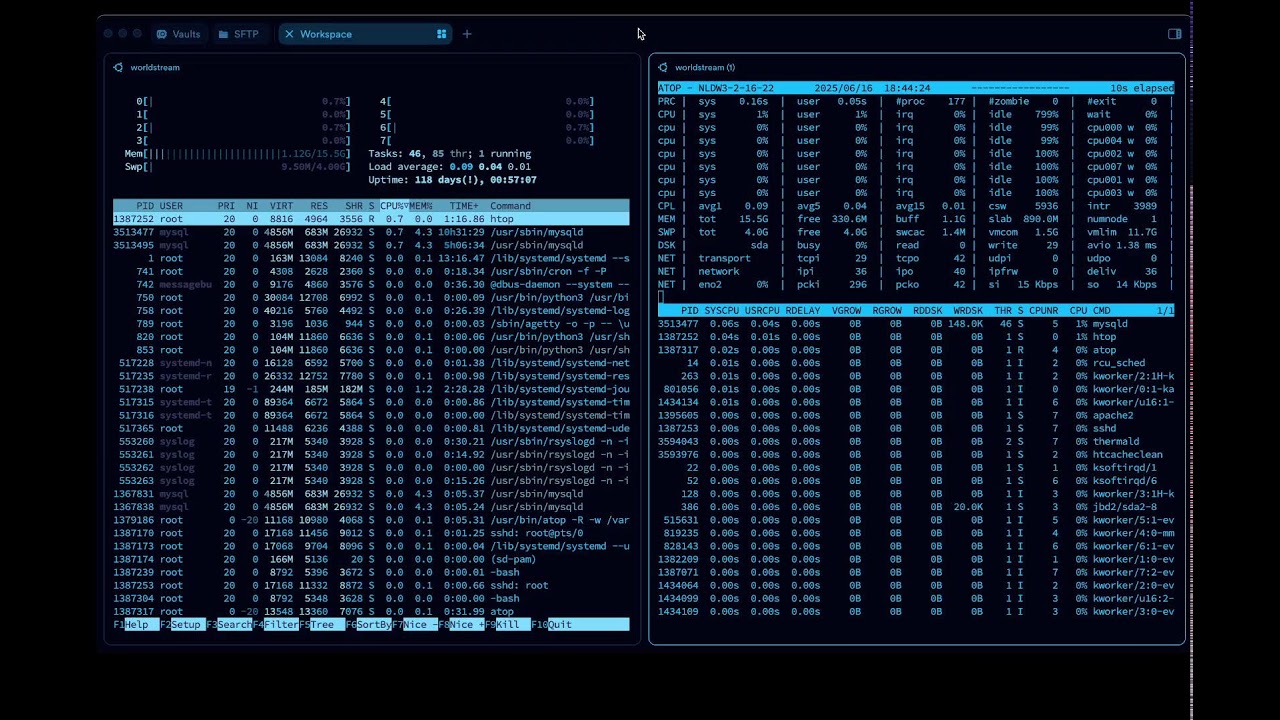 LIVE Linux Virtual server vs physical server. - YouTube