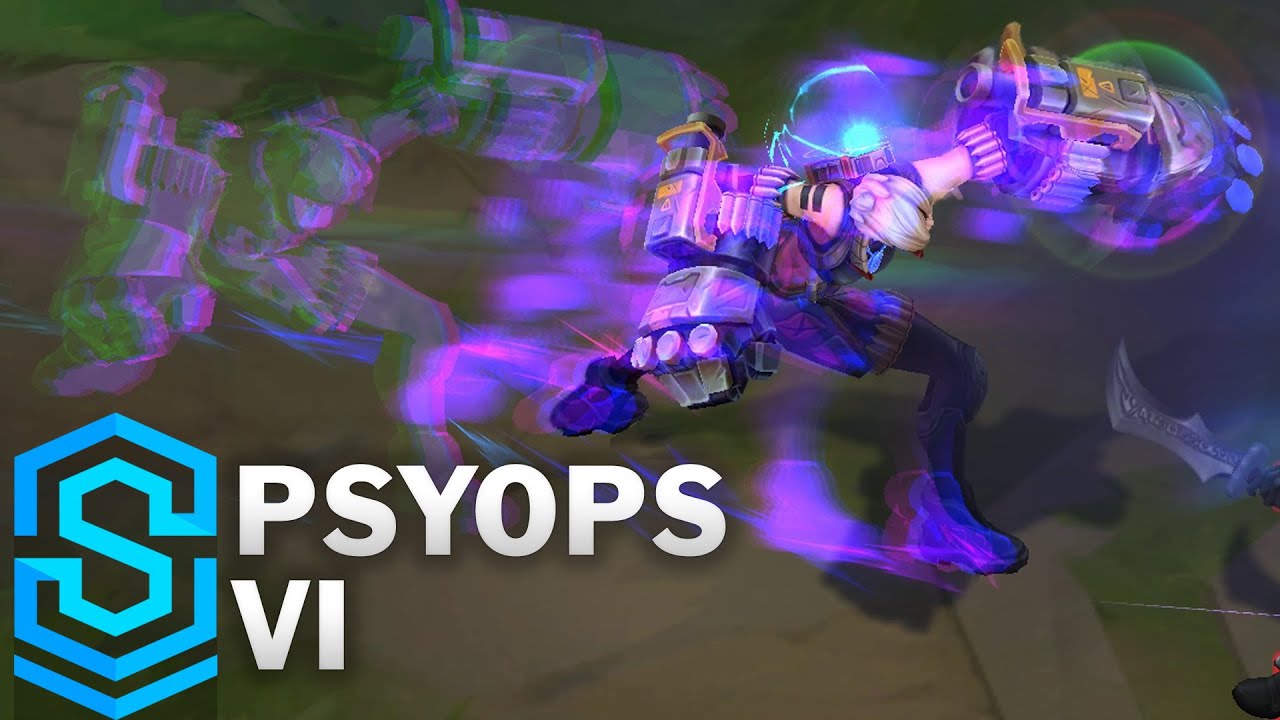 PsyOps Vi Skin Spotlight - League of Legends - YouTube