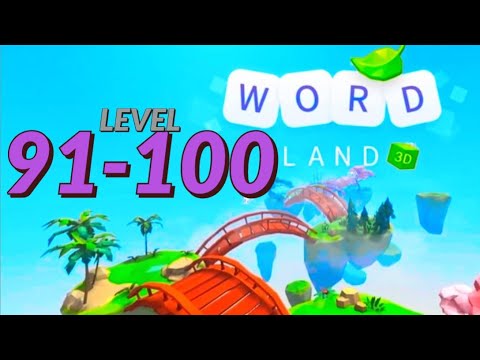 Word Land 3D level 91 100 gameplay