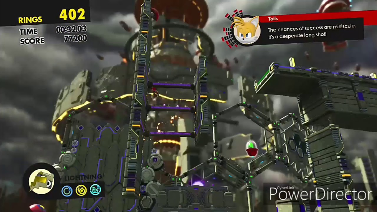 Sonic Forces Stage 25 Imperial Tower (Gadget The Wolf) - YouTube