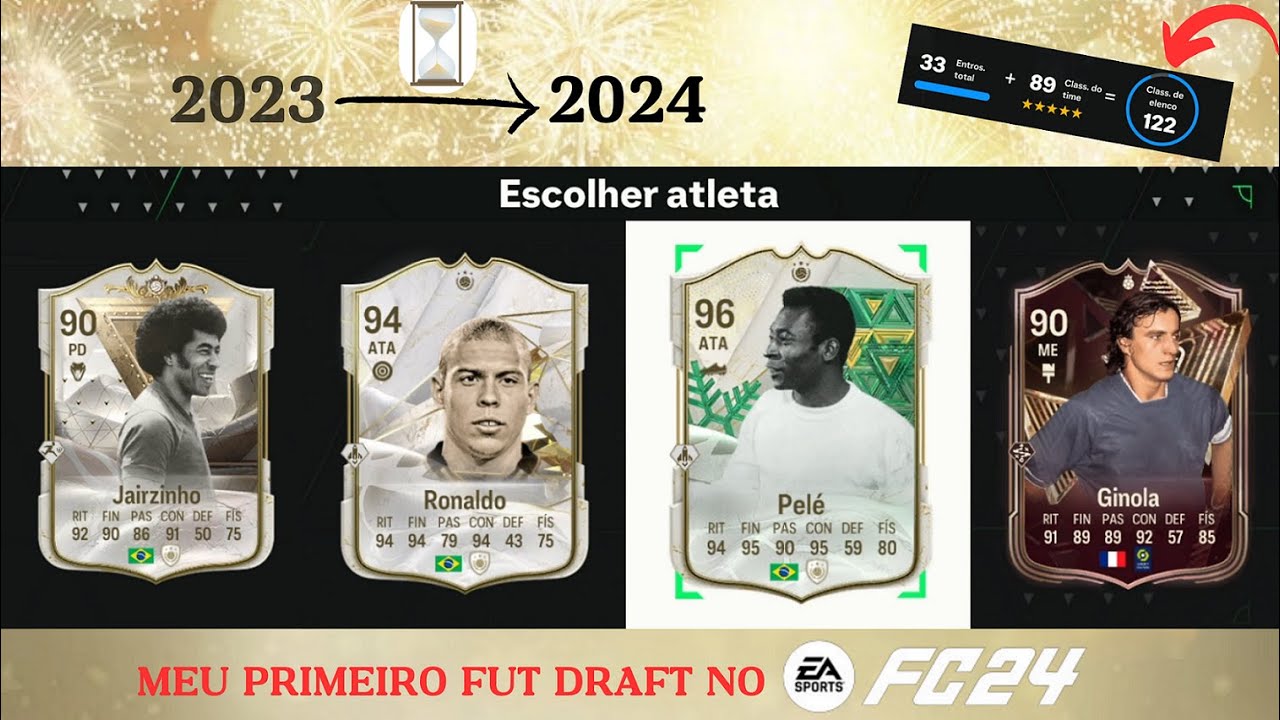 FUT DRAFT ESPECIAL DA VIRADA - EA FC 24 - YouTube