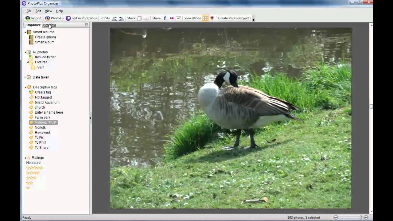 Serif PhotoPlus X5 - Organise and Share - YouTube
