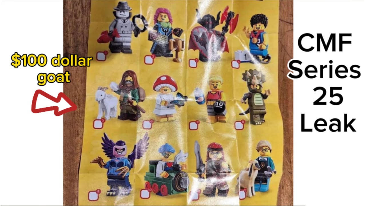 Lego CMF series 25 leak - YouTube