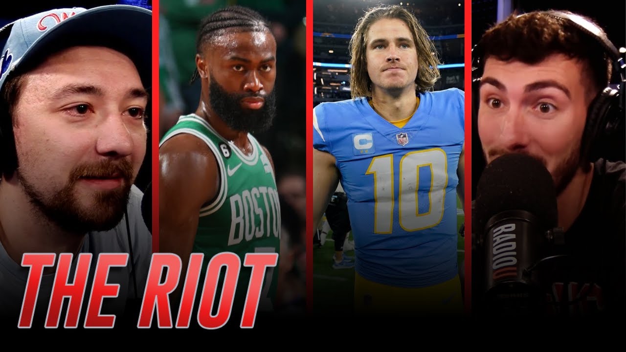 Who Got Overpaid, Jaylen Brown or Justin Herbert? | The RIOT - YouTube
