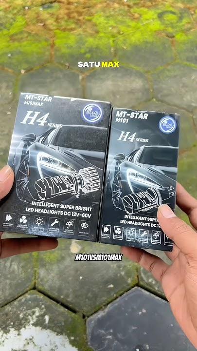 H4 biled MT Star M101 vs M101 MAX - YouTube