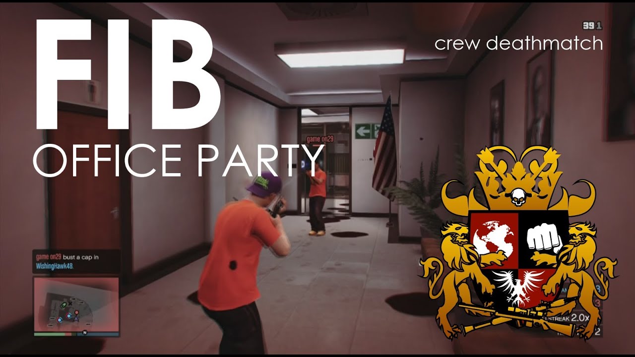 Crew Deathmatch Series - FIB Office Party #1 - YouTube