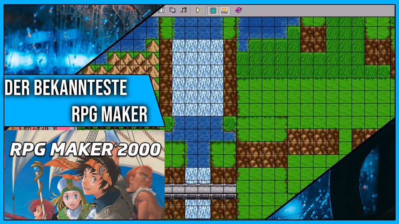 Der RPG Maker 2000 - Ein kleiner Blick in die Vergangenheit! - YouTube