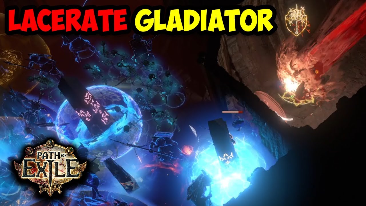 lacerate gladiator has no problems charging into king harbingers PoE 3. ...
