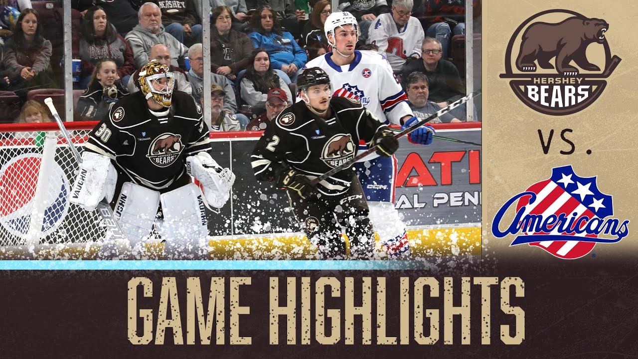 Hershey Bears vs. Rochester 3/18/23 | Game Highlights - YouTube